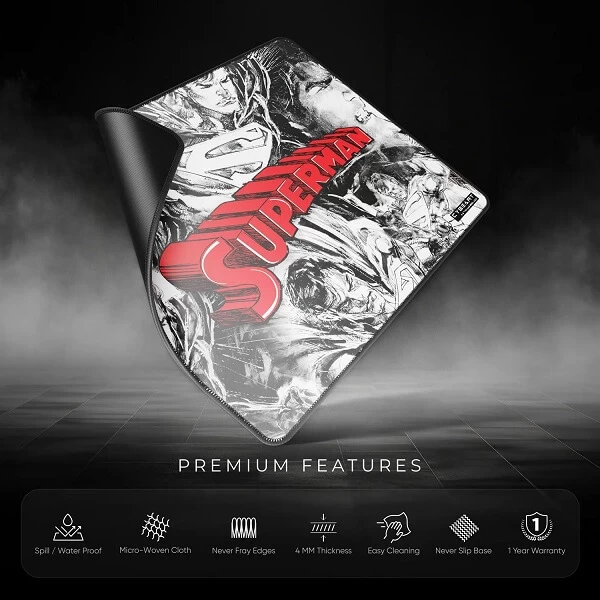 Cybeart Superman Jim Lee Edition Gaming Mouse Pad (Large) – MP-RA45 ...