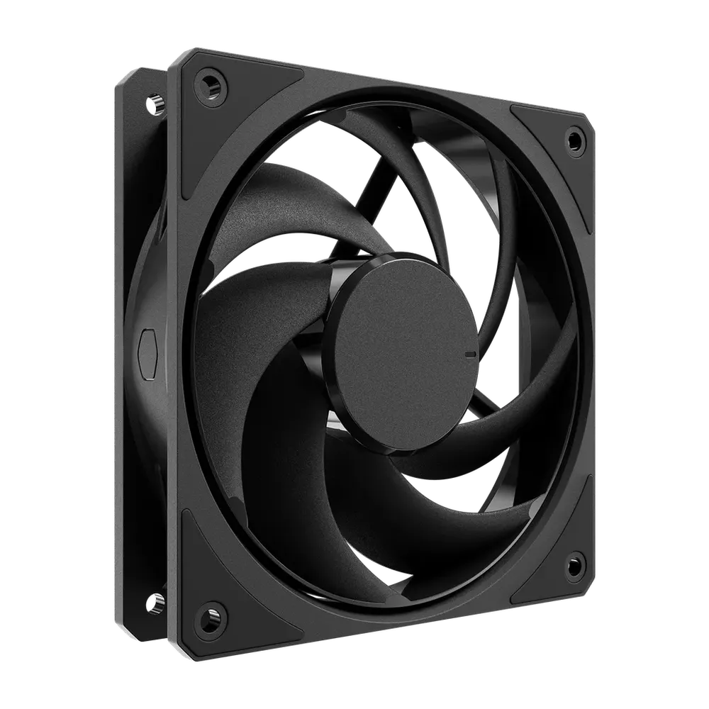 Cooler Master Mobius 120mm Black Edition Cabinet Fan – Single Pack ...
