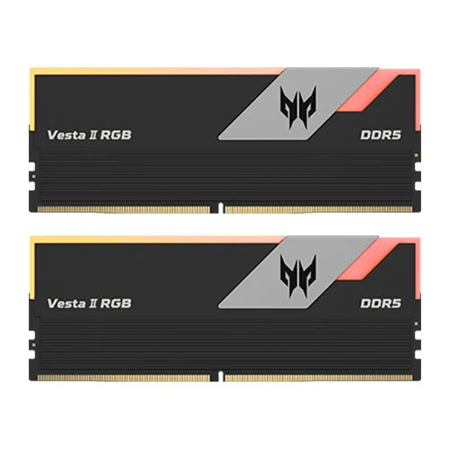 Acer Predator Vesta II RGB 32GB (16GBx2) 6000MHz DDR5 Desktop RAM (BL ...